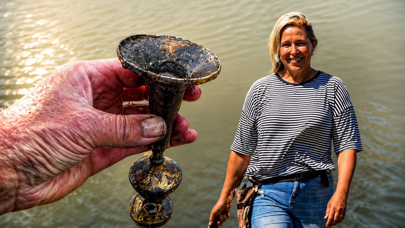 Ancient Thames relics came back from the mud