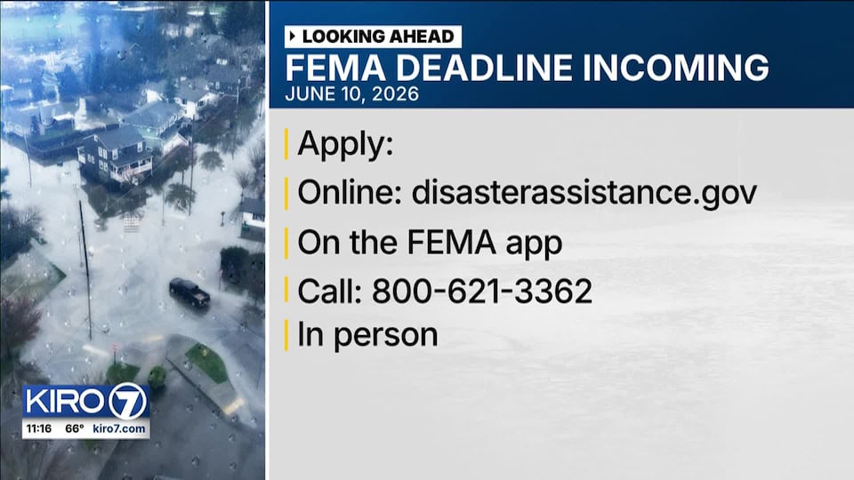 Video: FEMA deadline incoming