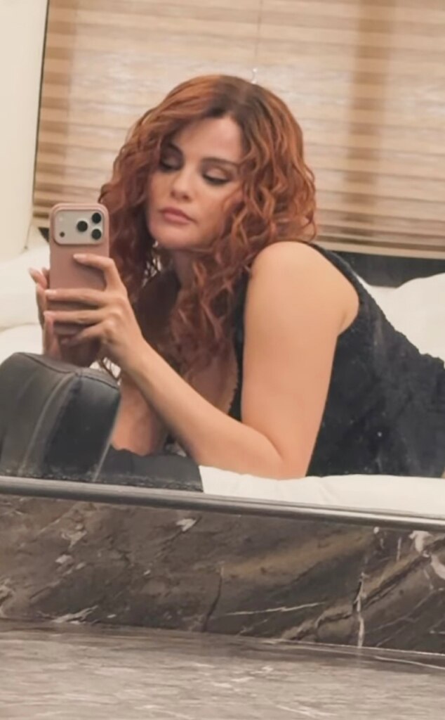 Selena Gomez debuts red hair for Only Murders in the Building