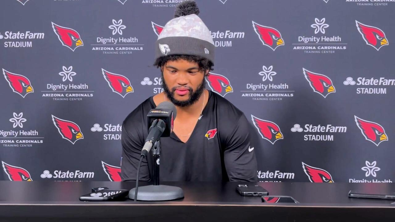 Arizona Cardinals QB Kyler Murray previews Seattle Seahawks