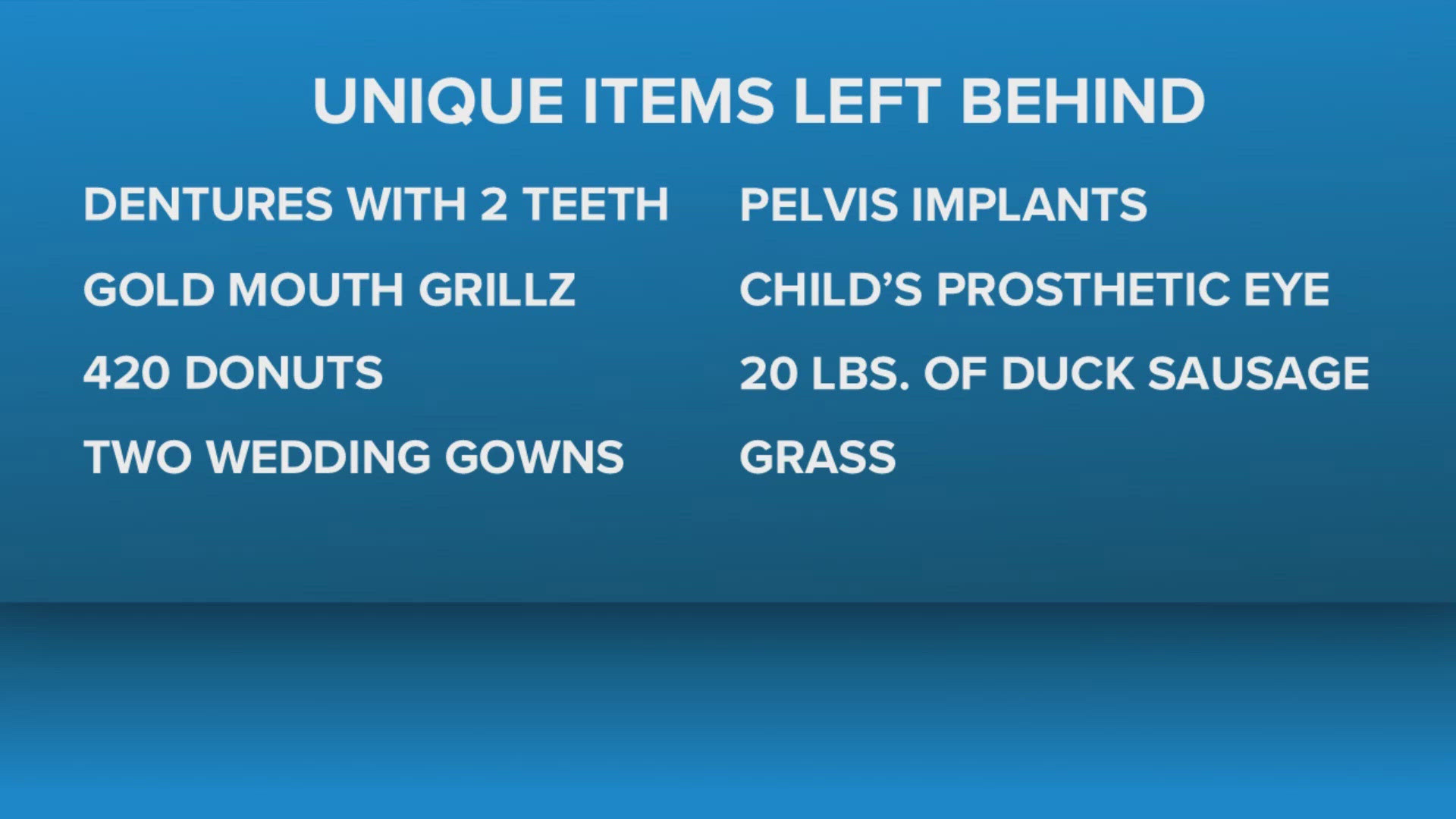 What are the most common items left behind in Ubers?
