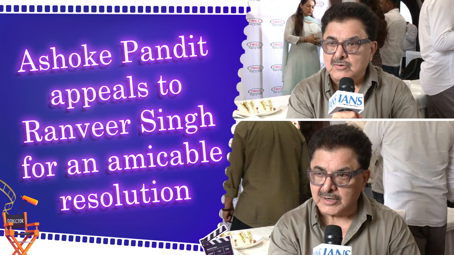 IANS exclusive: Ashoke Pandit on FWICE withdrawing ban on Ranveer Singh ...