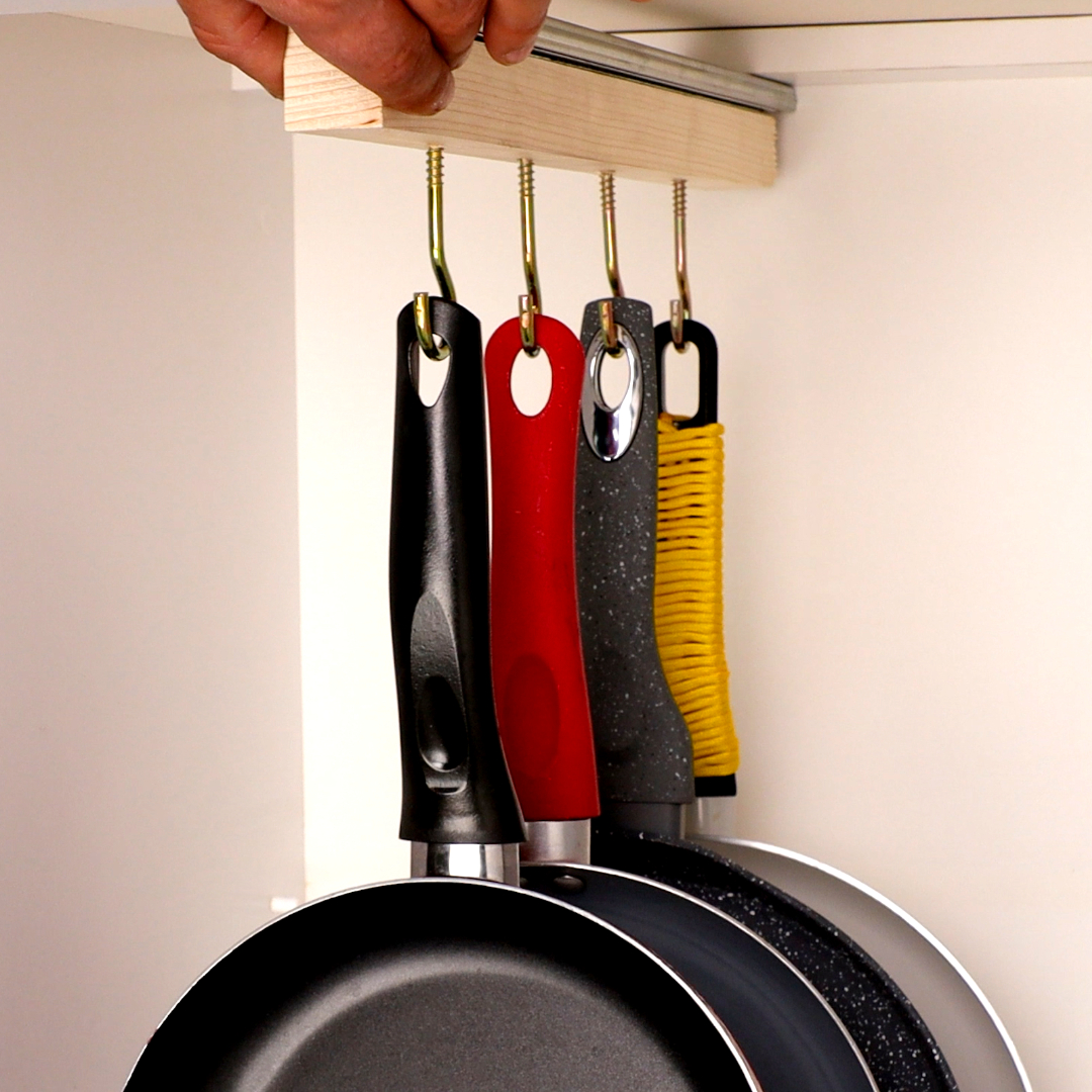 Fai-da-te: stendino da appendere per pentole 🛠️🍳