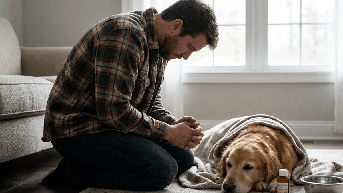 Five miraculous prayers to patron saints for the healing of a sick dog