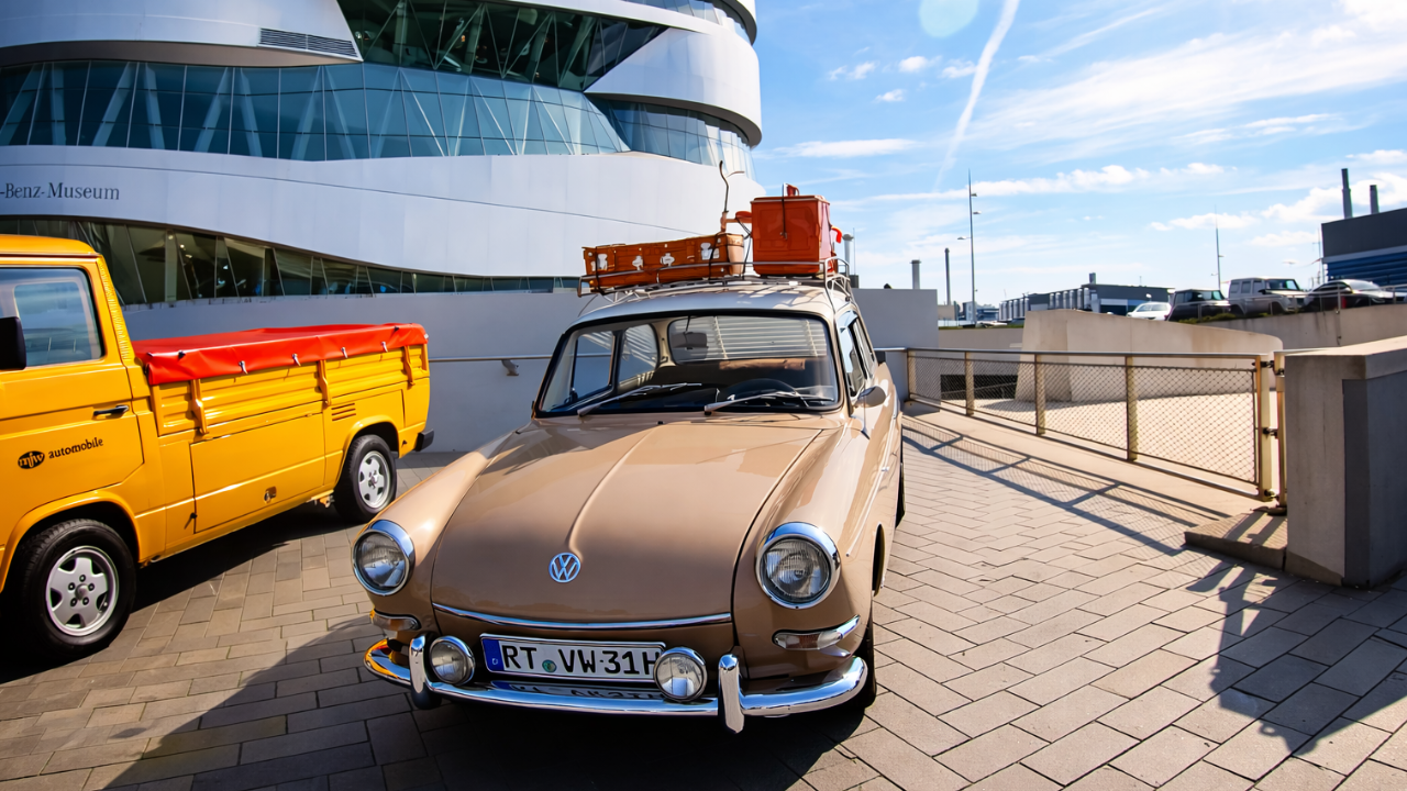 Exploring automotive history at Mercedes-Benz Museum (4K)