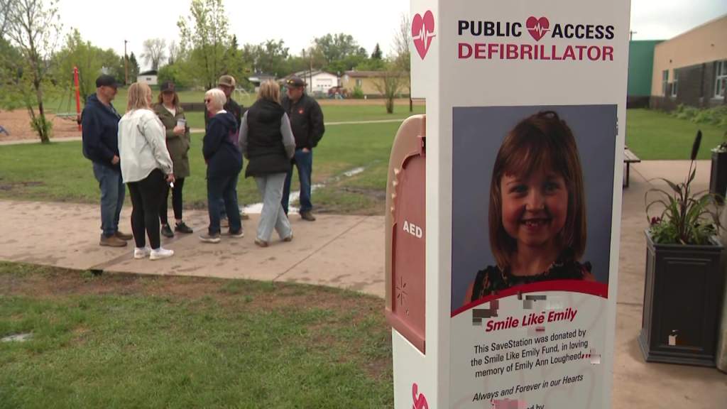 Parents of girl killed by cardiac arrest get defibrillator installed in ...