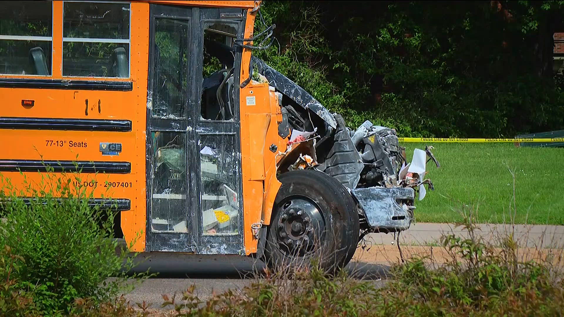 Company that owns the bus that crashed into building has a history of ...