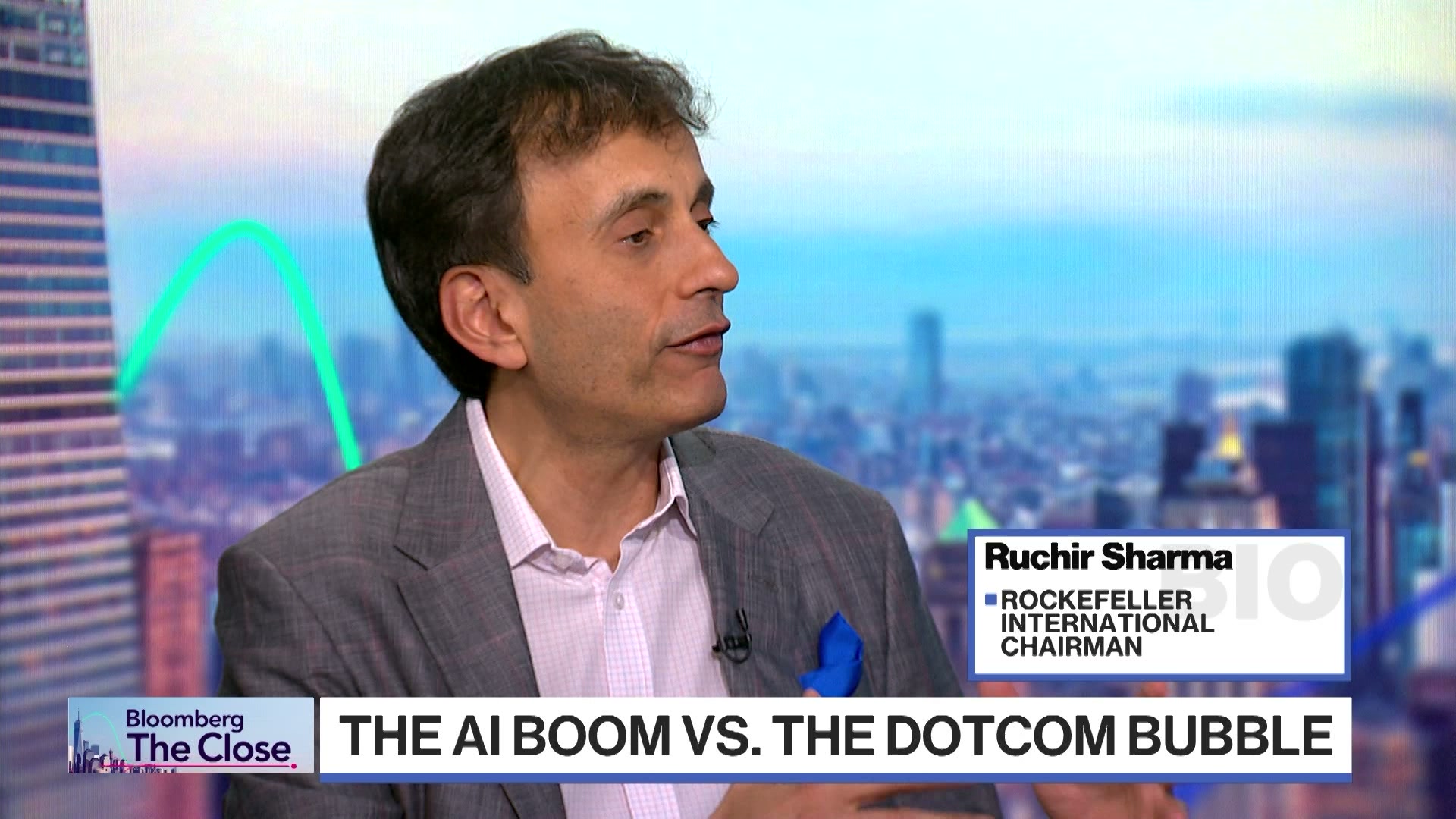 Rockefeller's Sharma on AI boom, US market fault lines