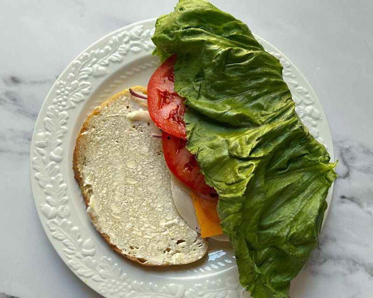 I'll never make a sandwich without this game-changing iceberg lettuce trick