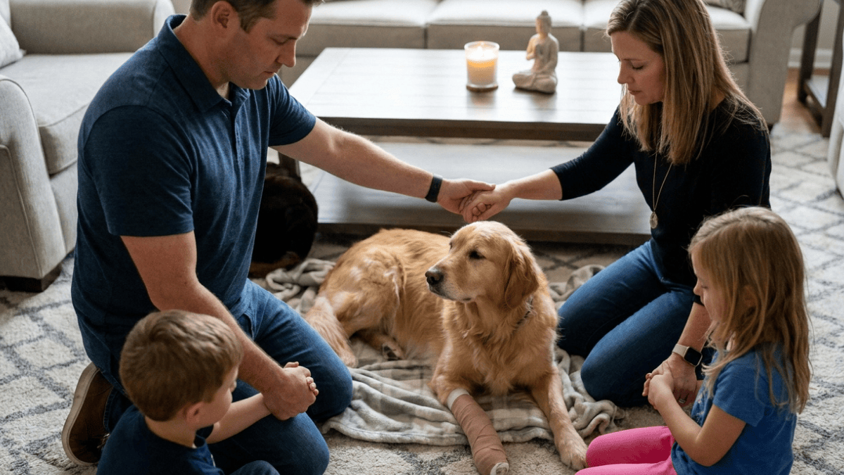 Five miraculous prayers to patron saints for the healing of a sick dog