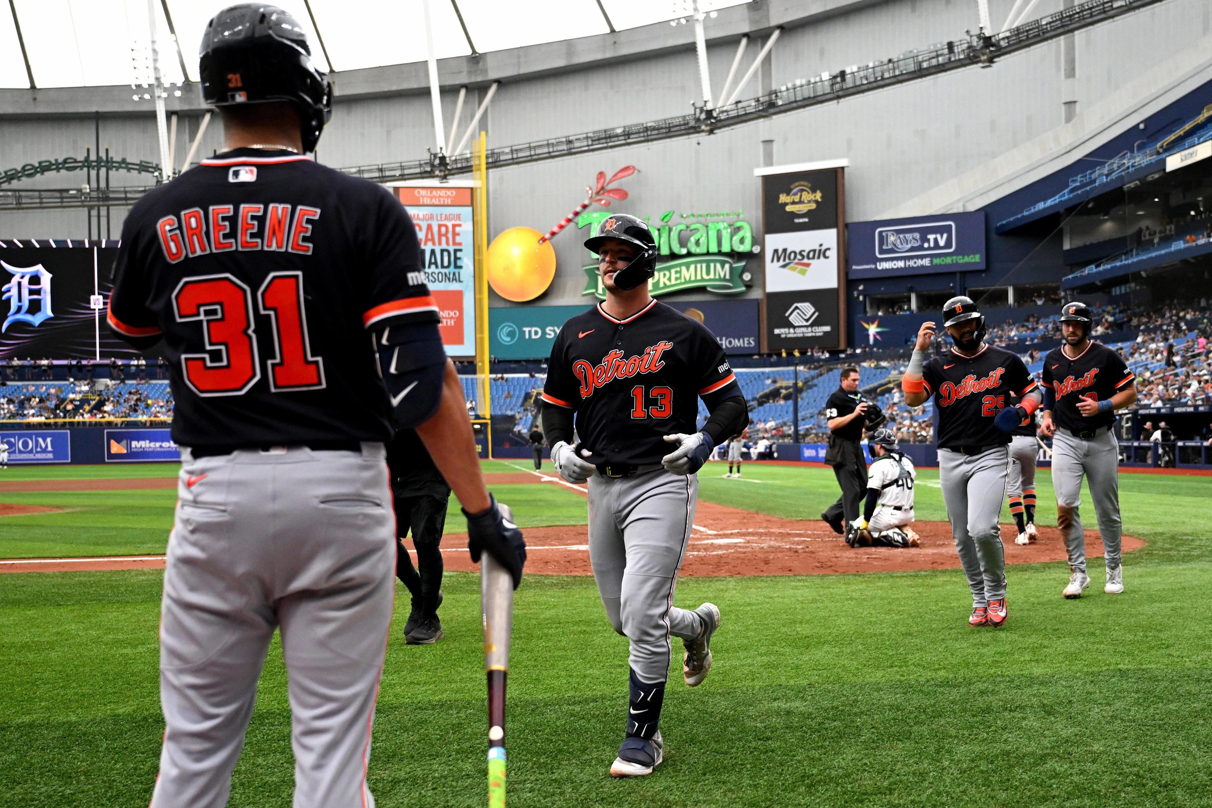 Detroit Tigers sweep Tampa Bay Rays in win as Dillon Dingler stays hot