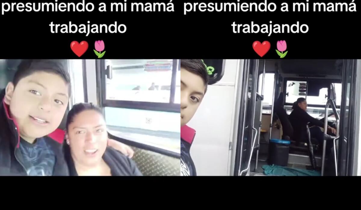 “Su madre trabaja como camionera” niño se vuelve viral por la tierna y ...