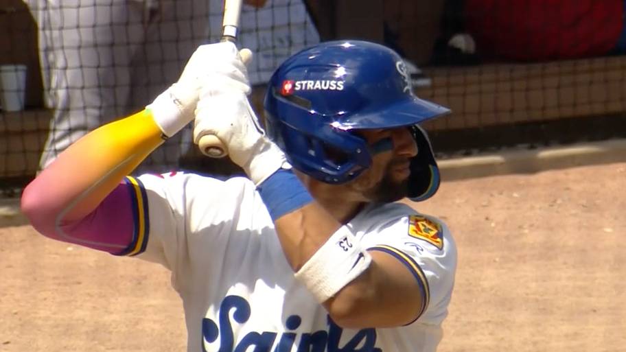 Playing second base, Royce Lewis stays red hot with grand slam for Saints