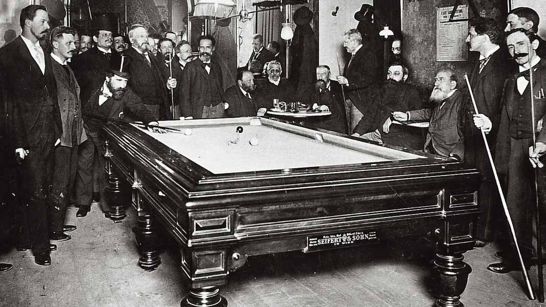 11 historic glimpses of pool halls and billiards culture
