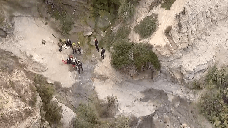 Hiker rescued after cliff fall from La Jolla trail