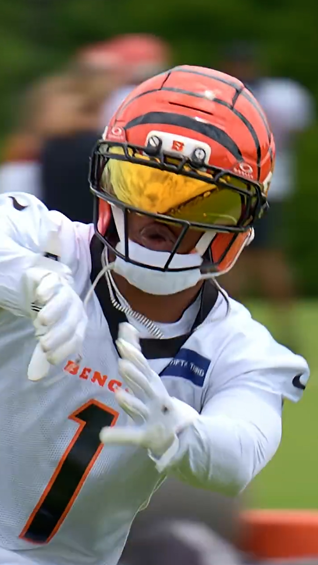 Cincinnati Bengals training like champions