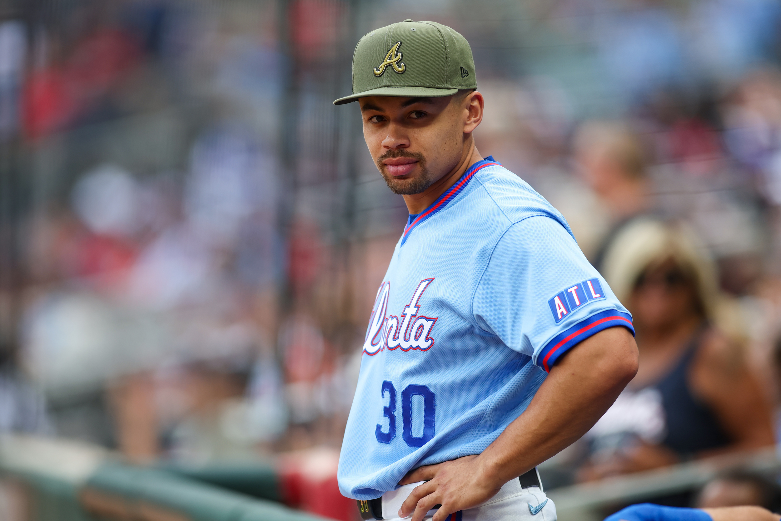 Report: Braves star catcher Drake Baldwin begins baseball activities