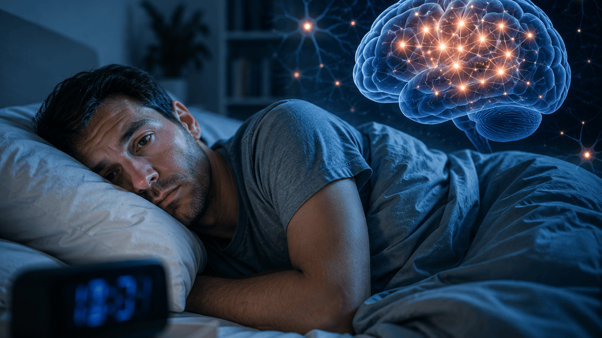 What happens to your brain when you sleep less than 6 hours a night
