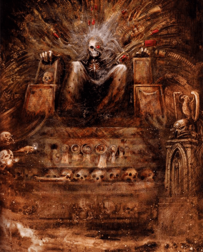 John Blanche, the artist behind 40K’s most iconic grimdark works, has died