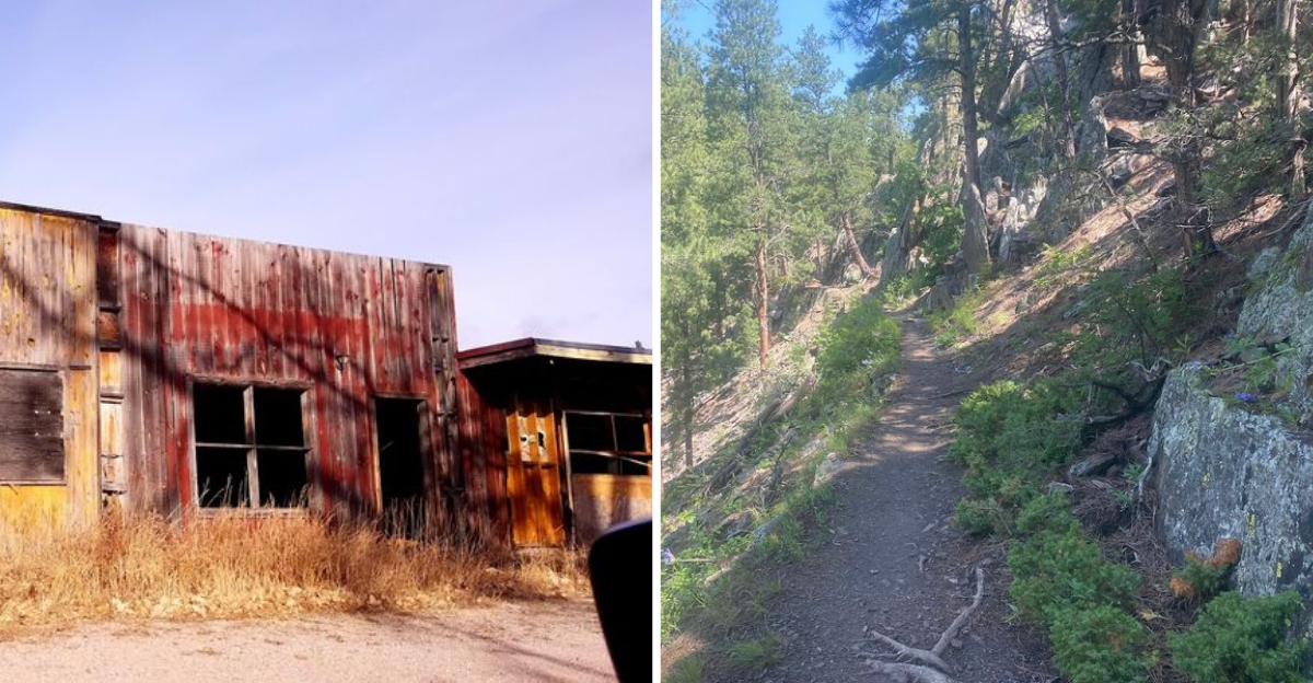 This South Dakota ghost town still echoes with pickaxes no one is swinging