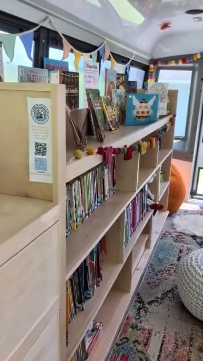 Saratoga Children’s Literacy League hits the road with new book-bus