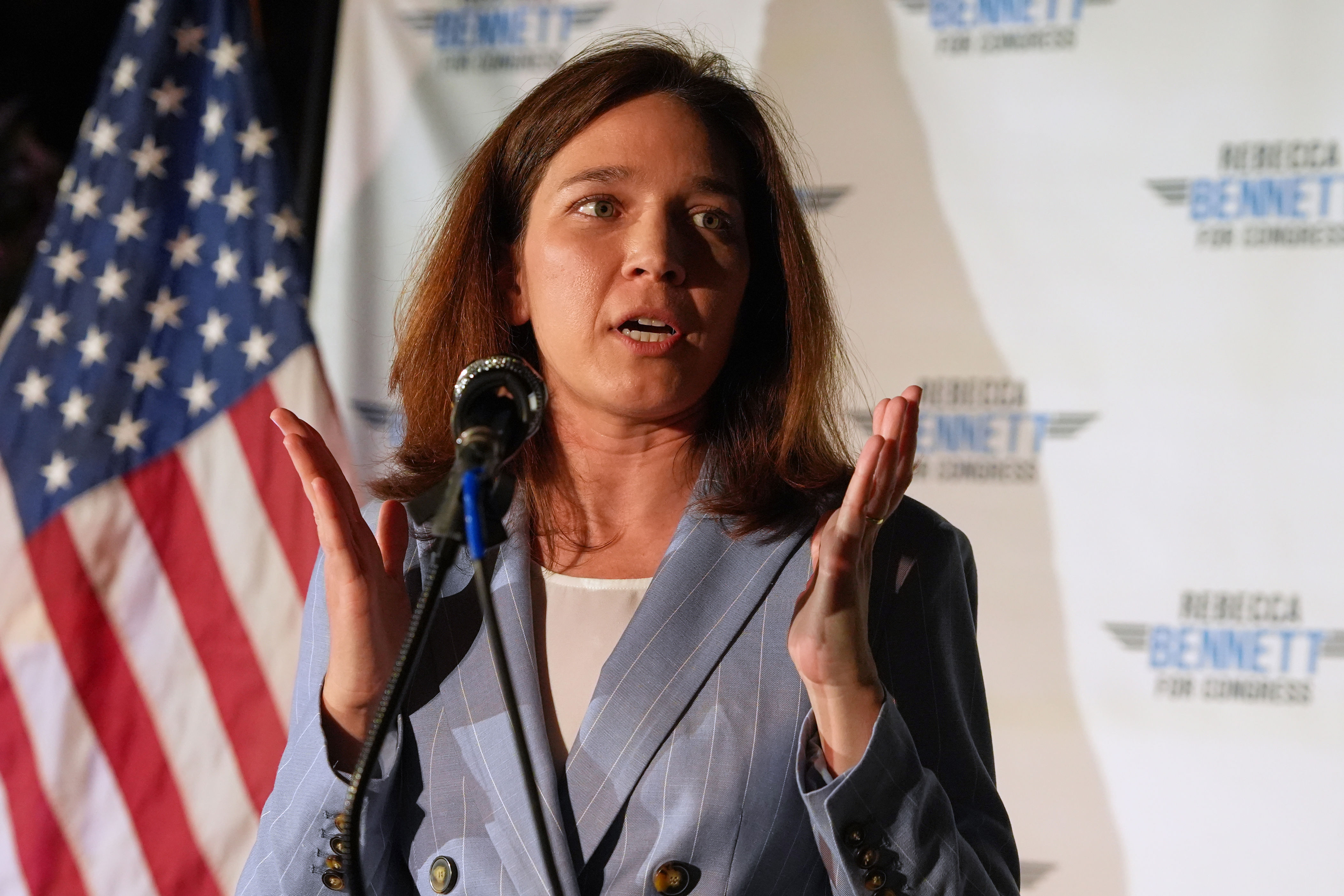 Democratic nominee to take on Tom Kean Jr. has the race to herself ...
