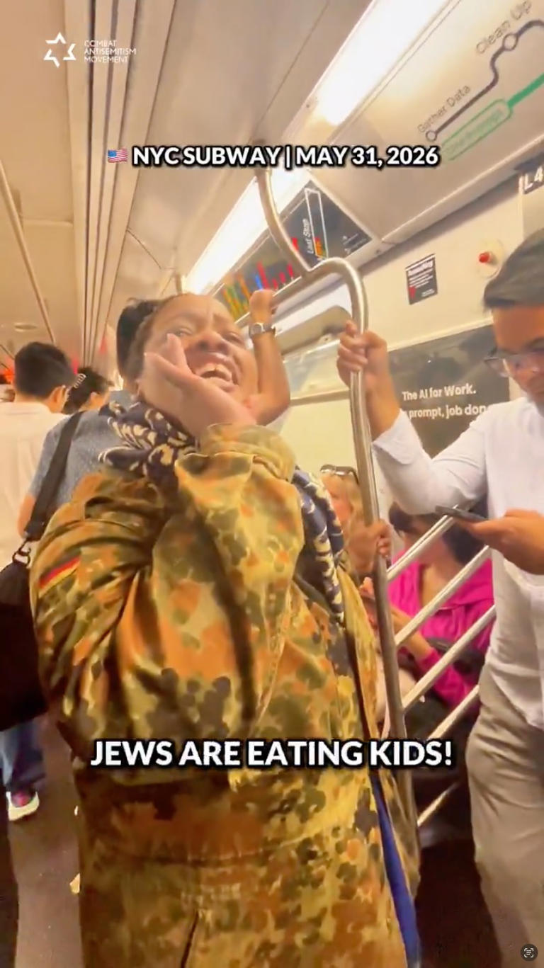 Deranged straphanger targets subway rider with antisemitic remarks ...