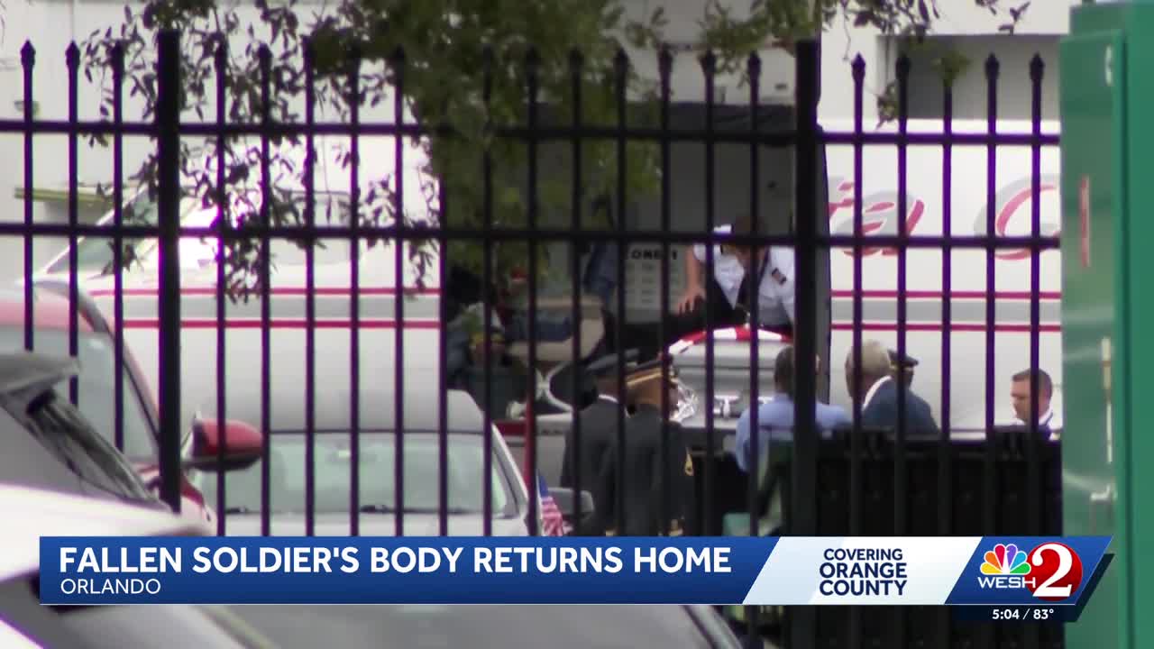 Remains of US Army soldier returns home to Central Florida after deadly ...