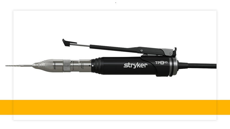 Stryker introduces TPX HD small bone power tool for orthopaedic surgery