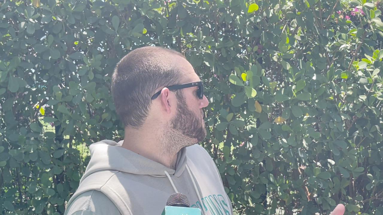 Dolphins first-round pick's first impression