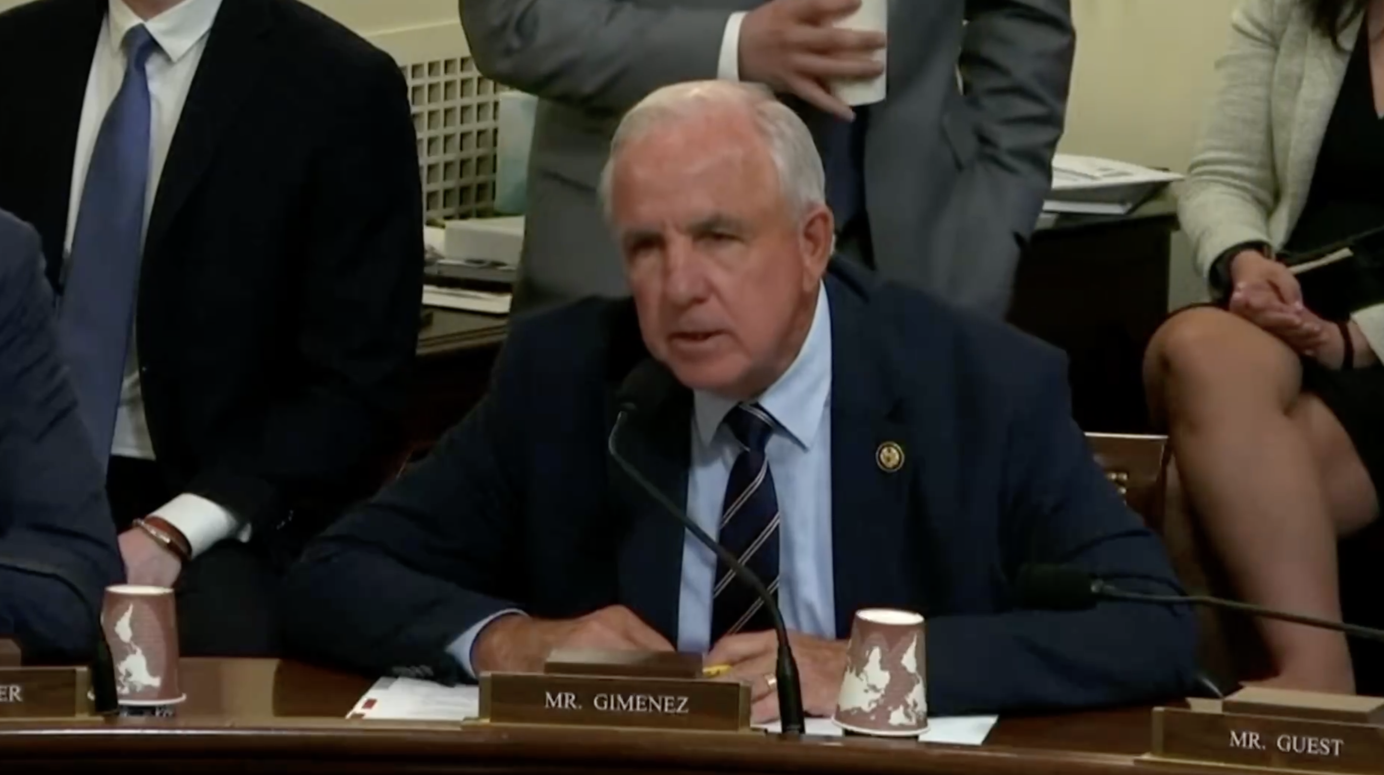 'Shameful and disgraceful': Rep. Carlos Gimenez lashes out at the Biden ...