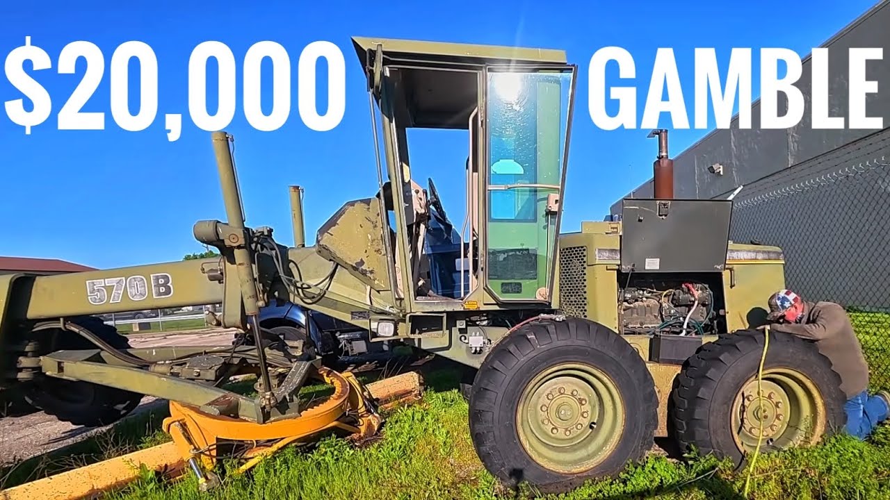 Nobody wanted this Air Force grader… then we looked underneath