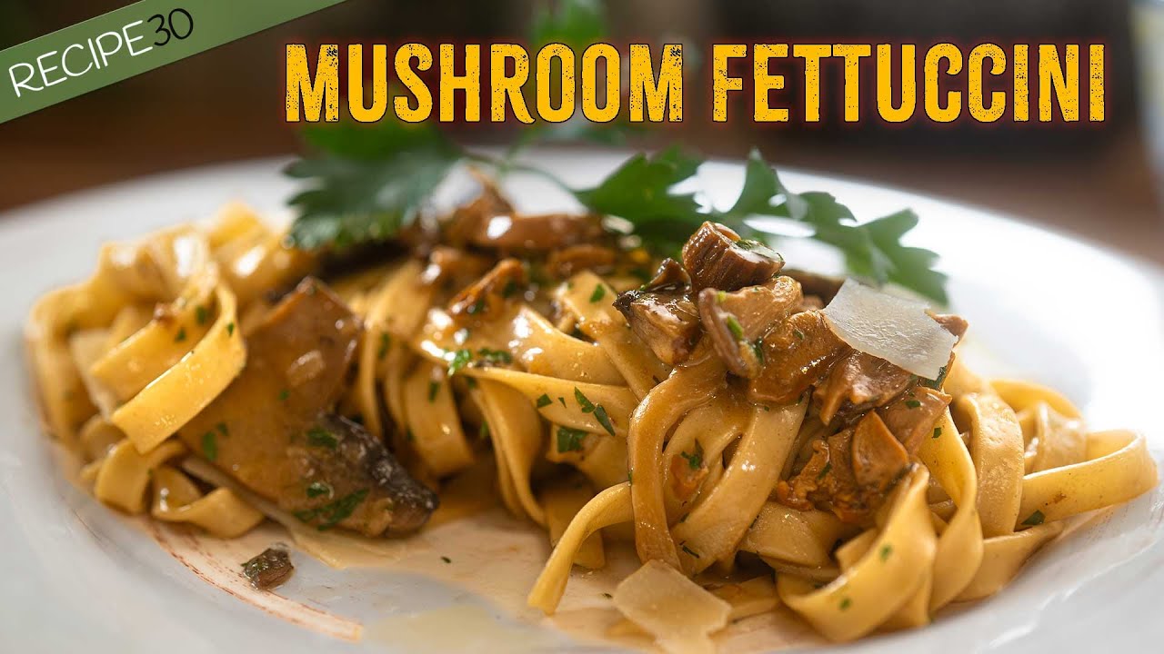 The perfect mushroom pasta recipe