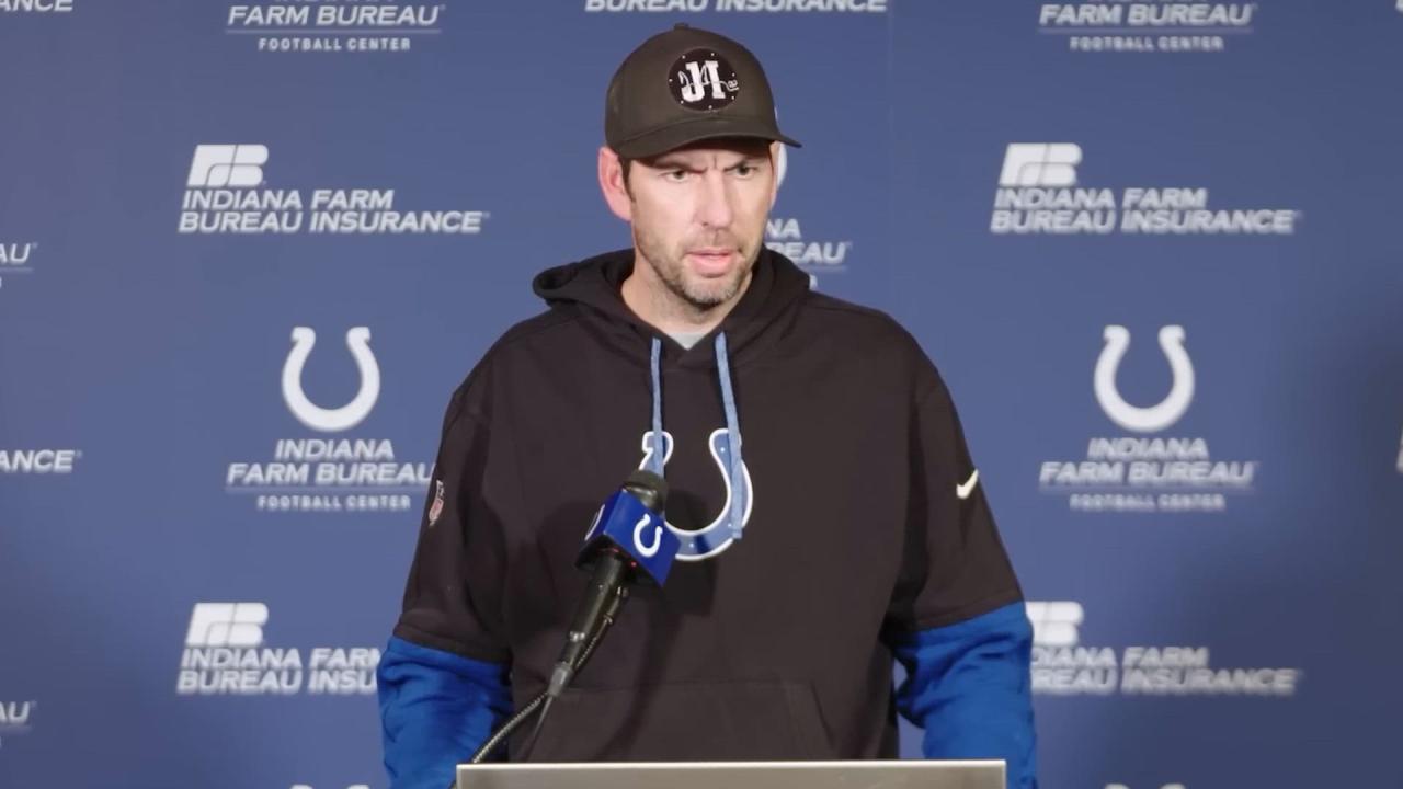 Shane Steichen provides Colts injury update ahead of Chiefs game