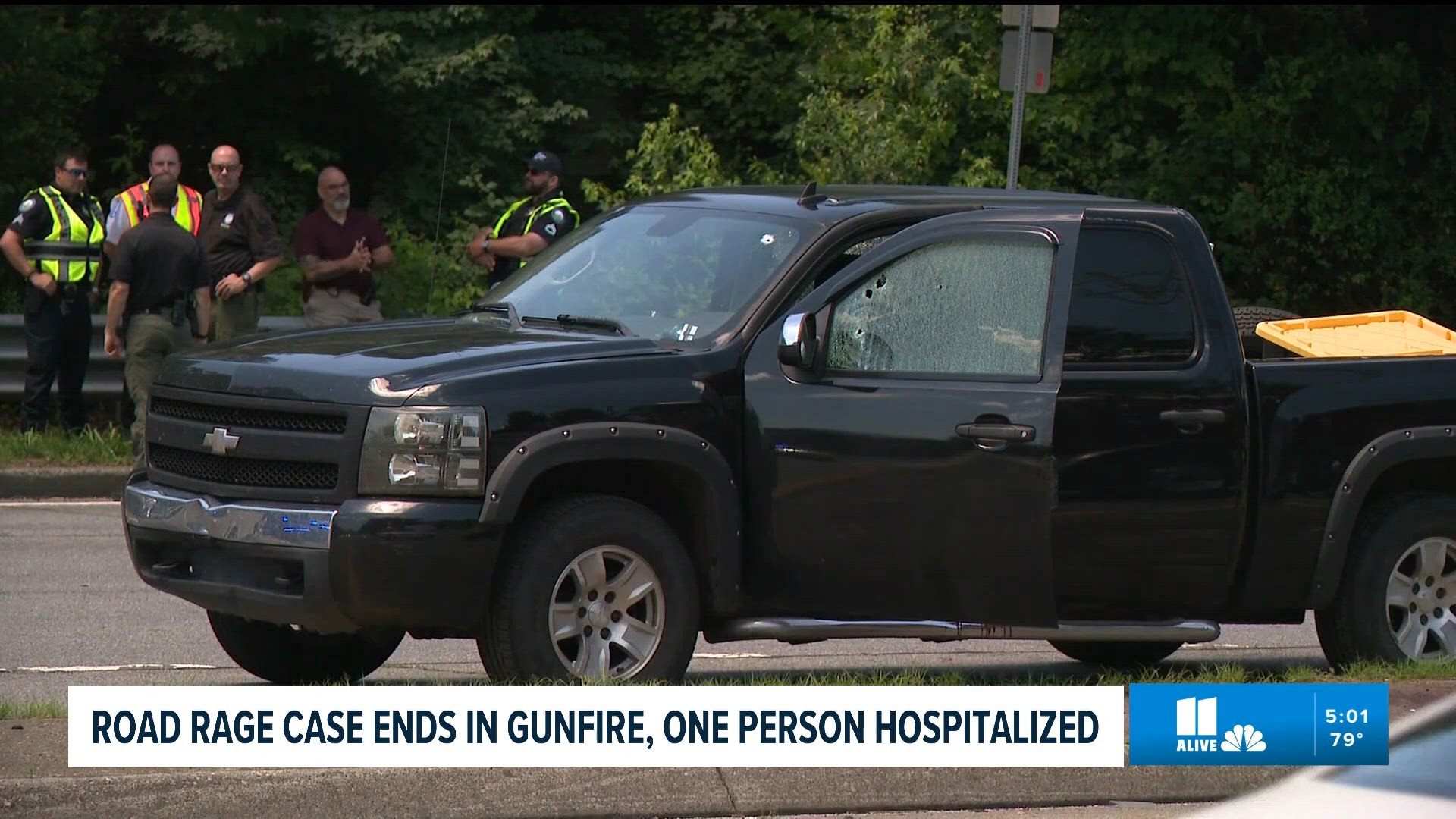 Road rage shooting leaves truck riddled with bullets in Cobb County ...