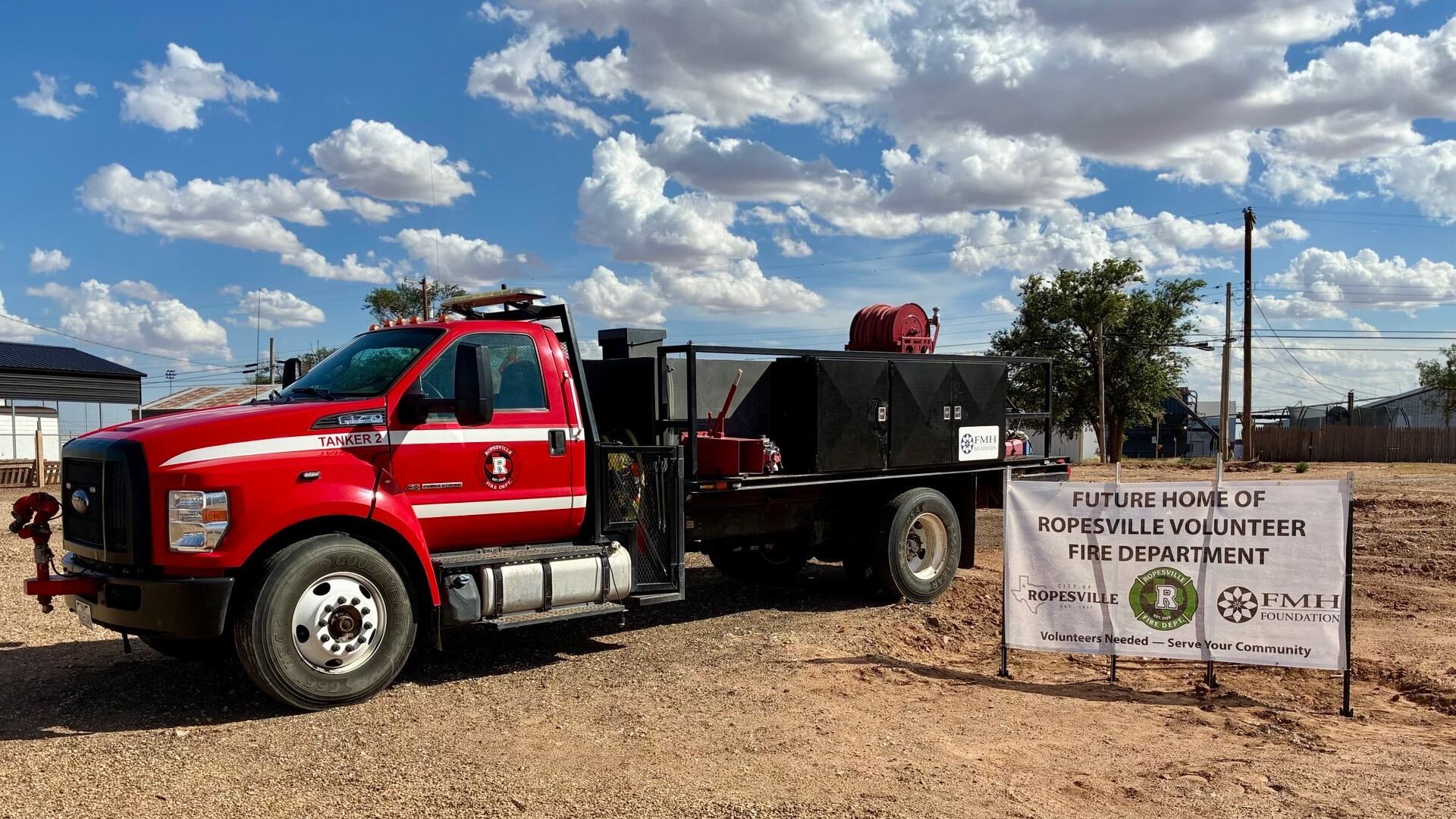 Ropesville Volunteer Fire Department to build new station