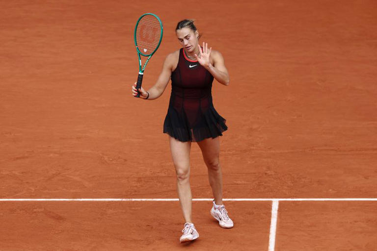 Tennis-Sabalenka ousted by Shnaider as shocks continue to rock French Open