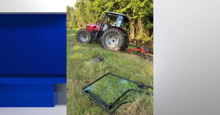 ALDOT employee injured in crash involving tractor-trailer
