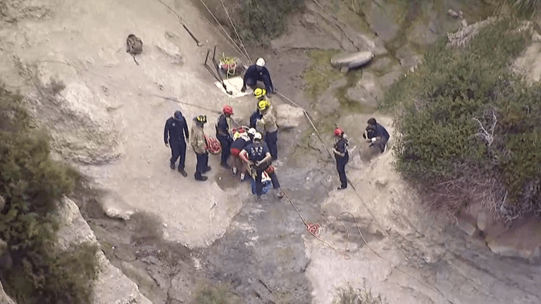 Hiker rescued after cliff fall from La Jolla trail