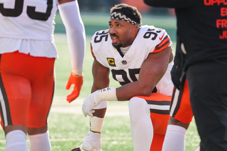 Cleveland Browns could still get another first-round pick in Myles ...