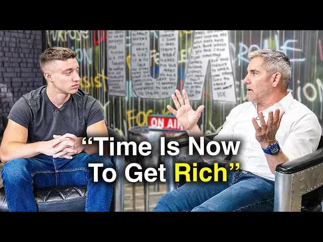 Young entrepreneur interviews billionaire Grant Cardone