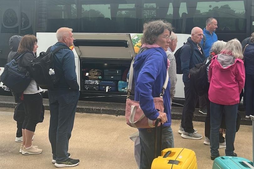 Passengers 'desperate' after being stranded in airport for hours after ...