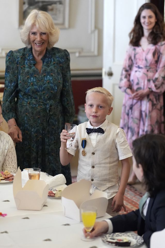 Queen Camilla hosts magical day for ill children, complete with ...