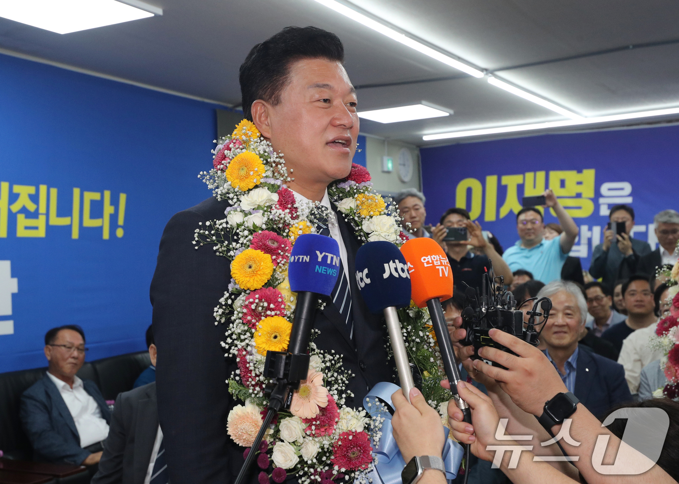[6·3지선] 신용한 충북지사 당선인 "갈등 넘어 상생 도정 펼칠 것"