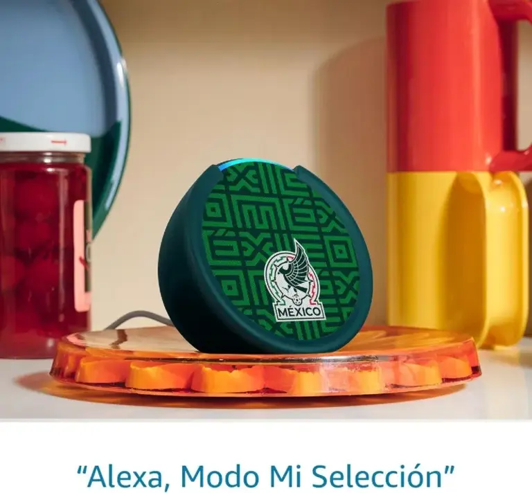 Amazon Echo Pop edición Selección Mexicana con Alexa y diseño exclusivo ...