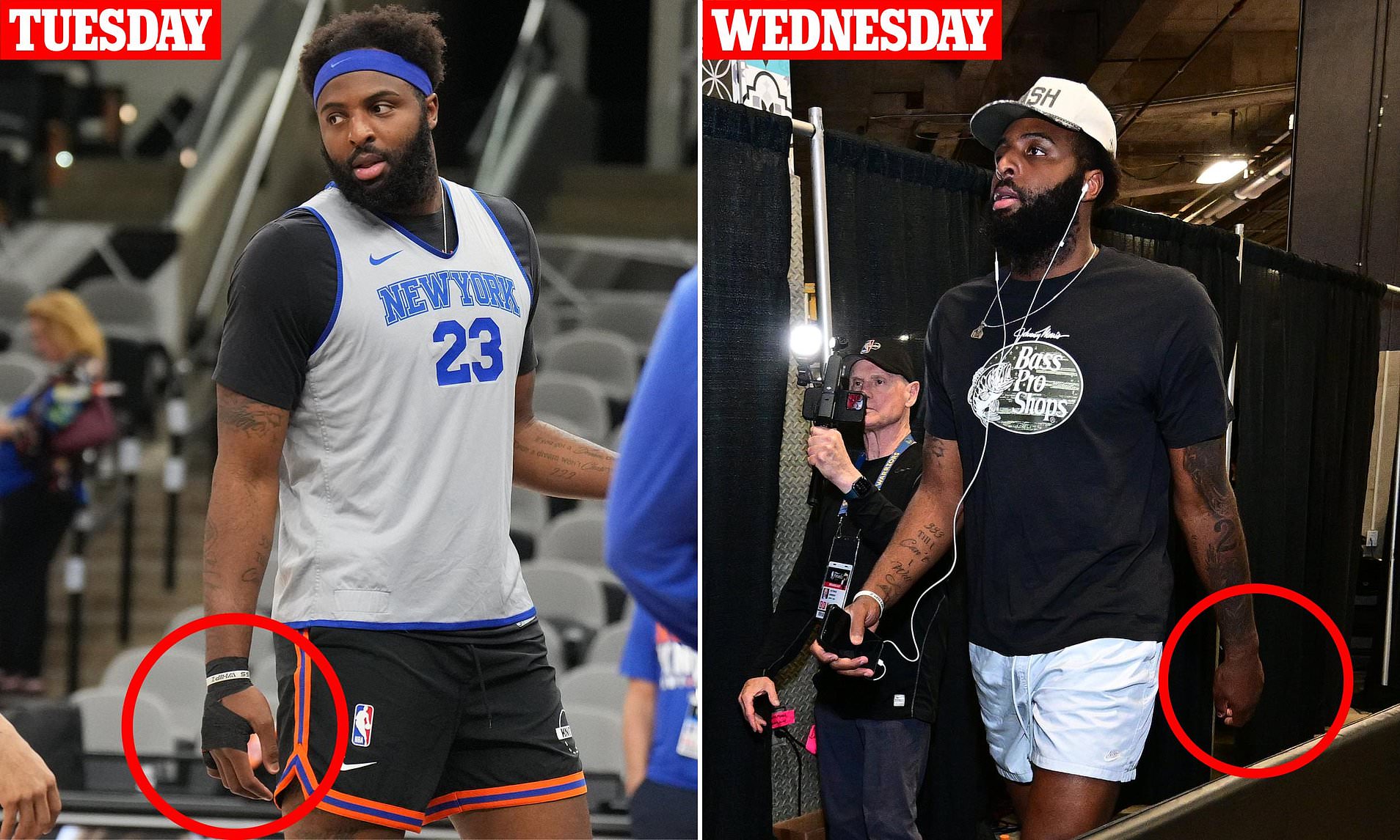 Knicks learn Mitchell Robinson's injury fate ahead of NBA Finals opener ...