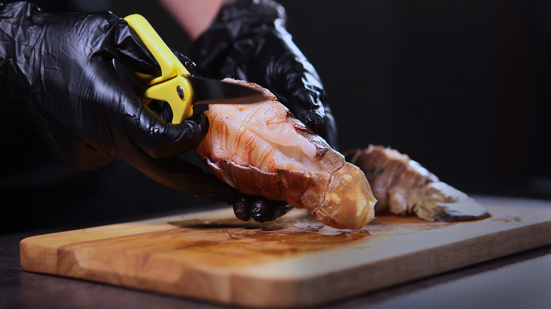 How to sous vide lobster tail