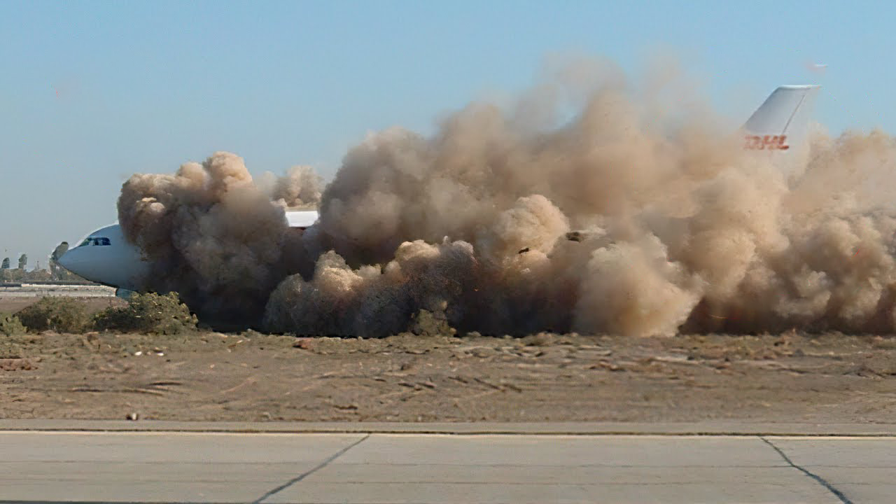 The DHL jet hit by a missile that somehow still landed