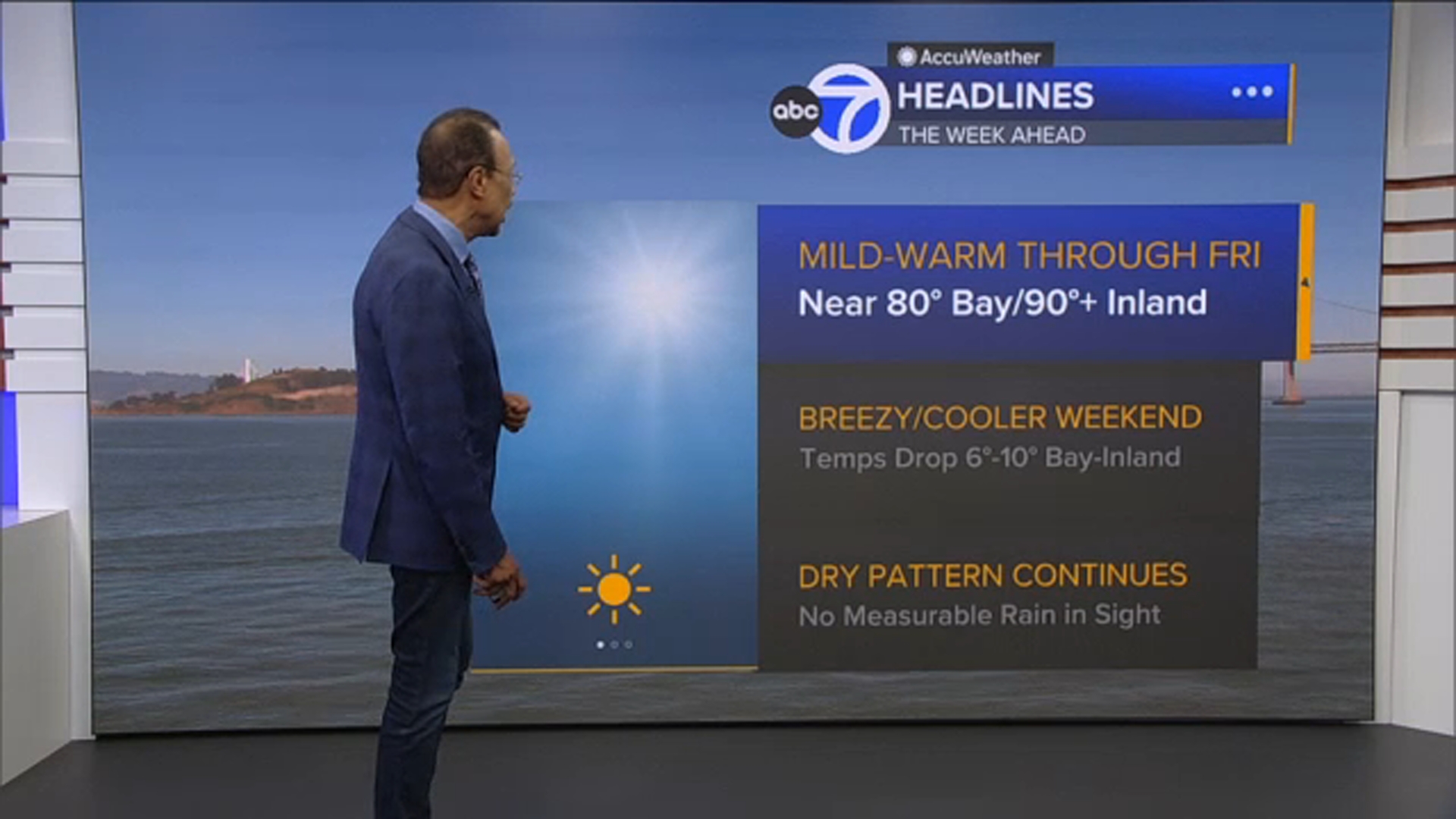AccuWeather forecast: Cooling marine layer redevelops overnight; warm ...