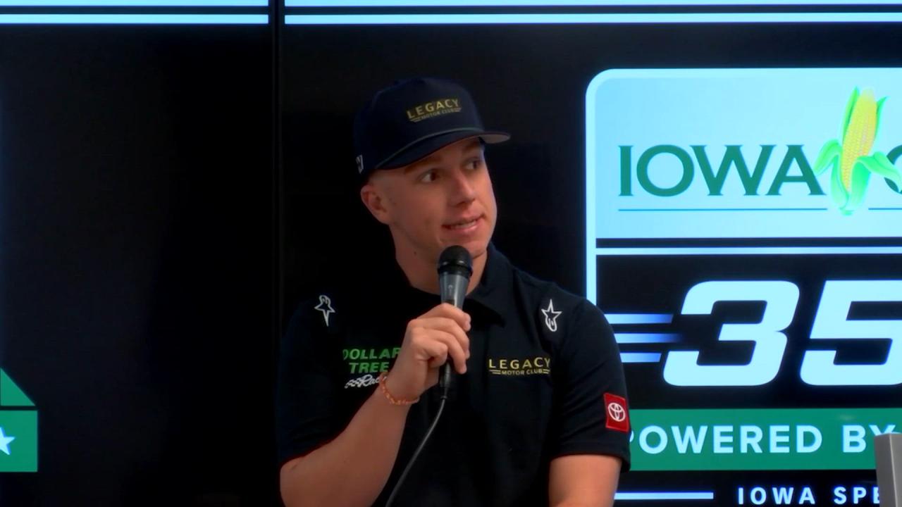 A year makes a big difference at Iowa Speedway